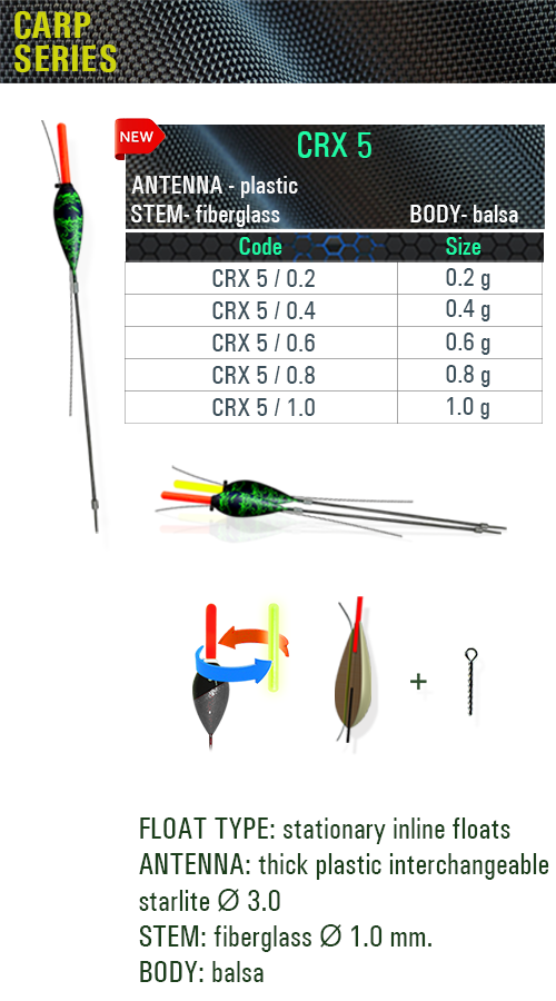 carp floats sensor sf