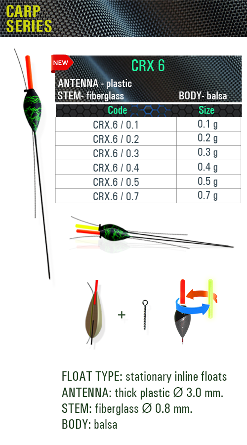 carp floats sensor sf